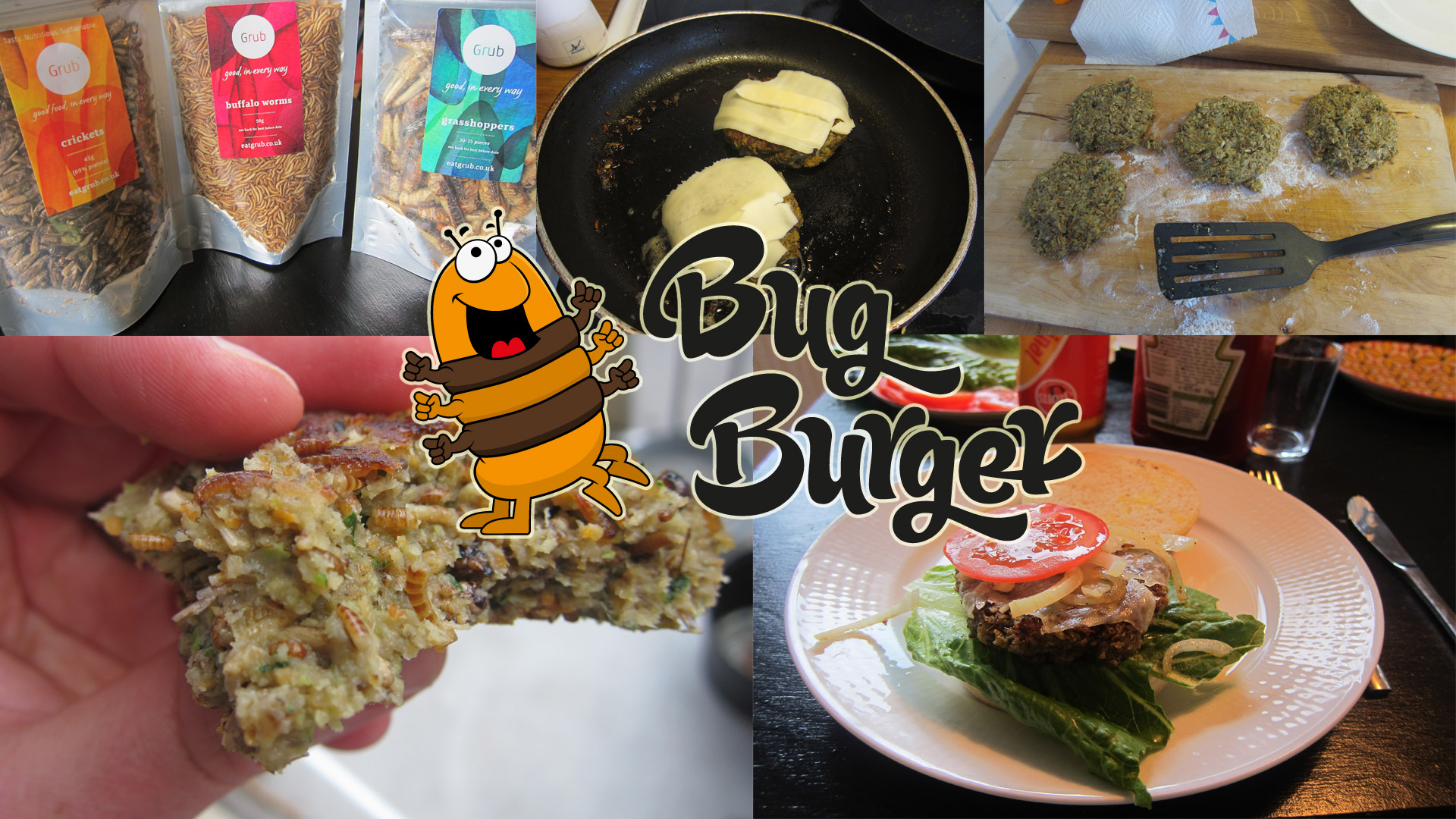 Så lagar du en bugburger: Receptet DI Weekend fick smaka - Bug Burger ...