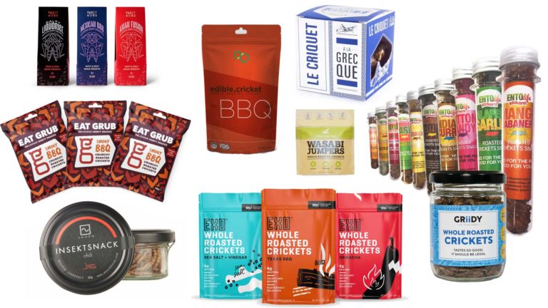 The big list of edible insect products! - Bug Burger - äta insekter!